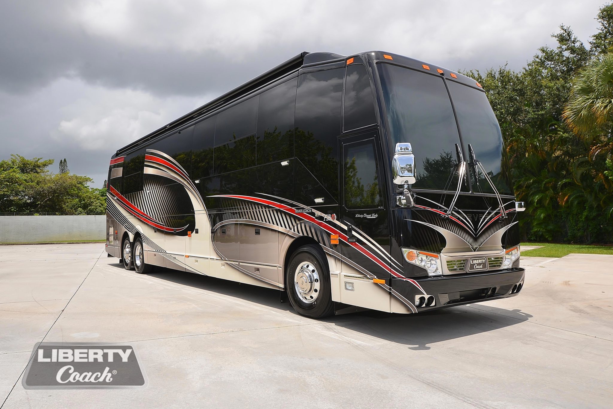 Liberty-Coach-5382-Exterior-Overview - Custom Luxury Motorcoach