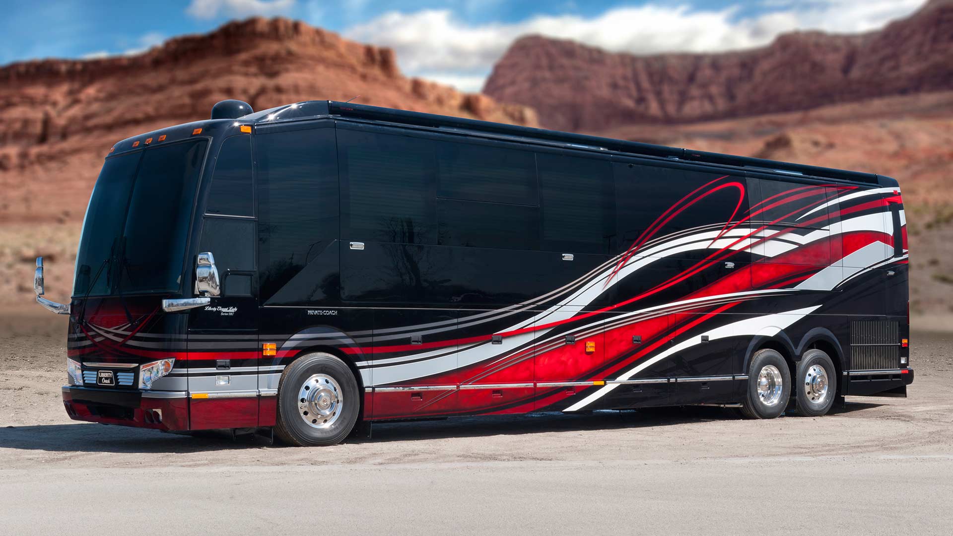 Liberty-Coach-808-Exterior-2-Gallery - Custom Luxury Motorcoach
