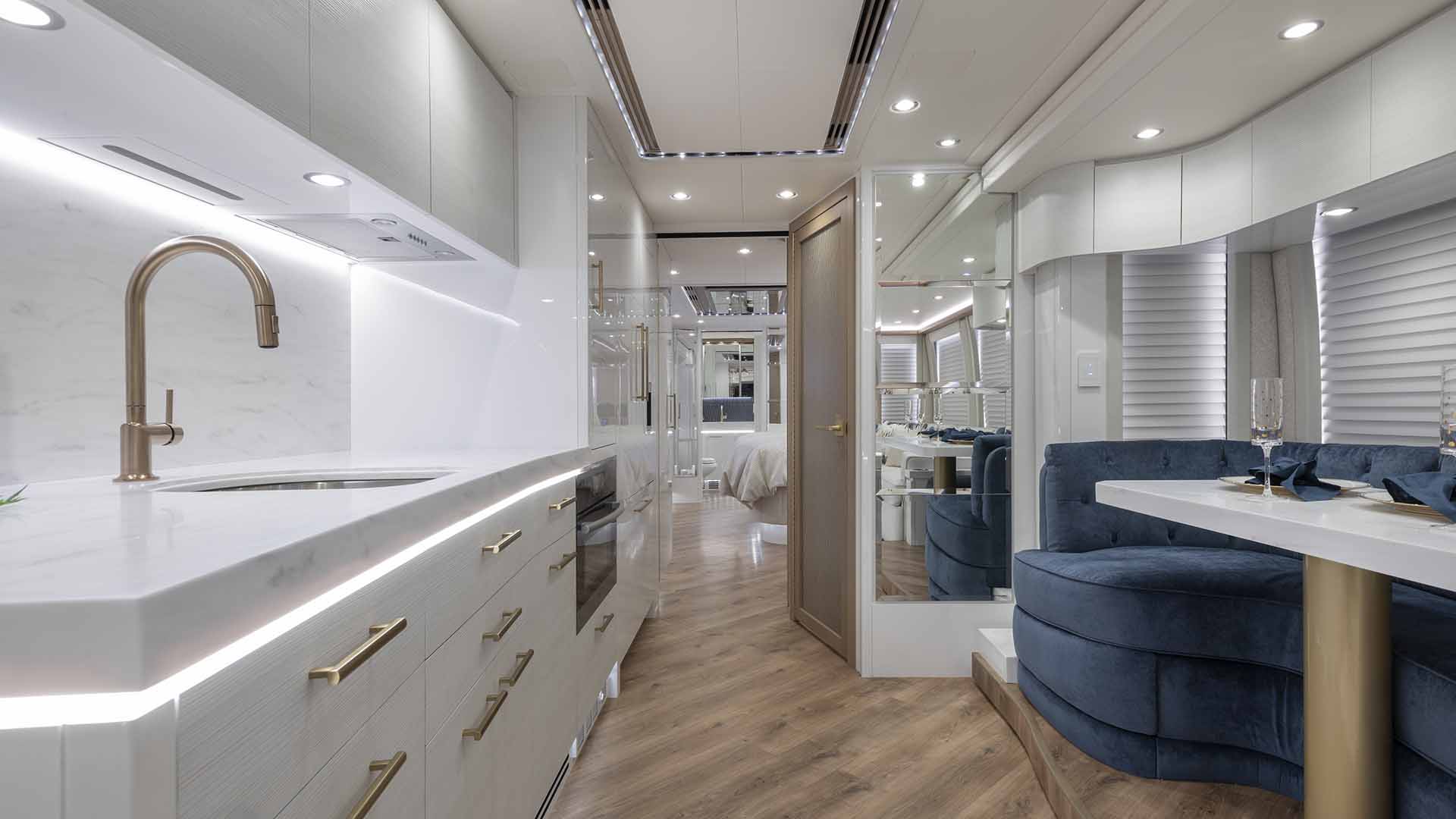 2021 Liberty Coach #875 Main Cabin Area - Custom Luxury Motorcoach