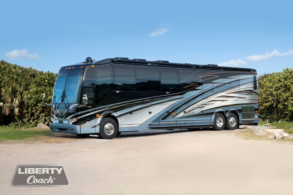 Liberty-Coach-885-Exterior-Overview - Custom Luxury Motorcoach