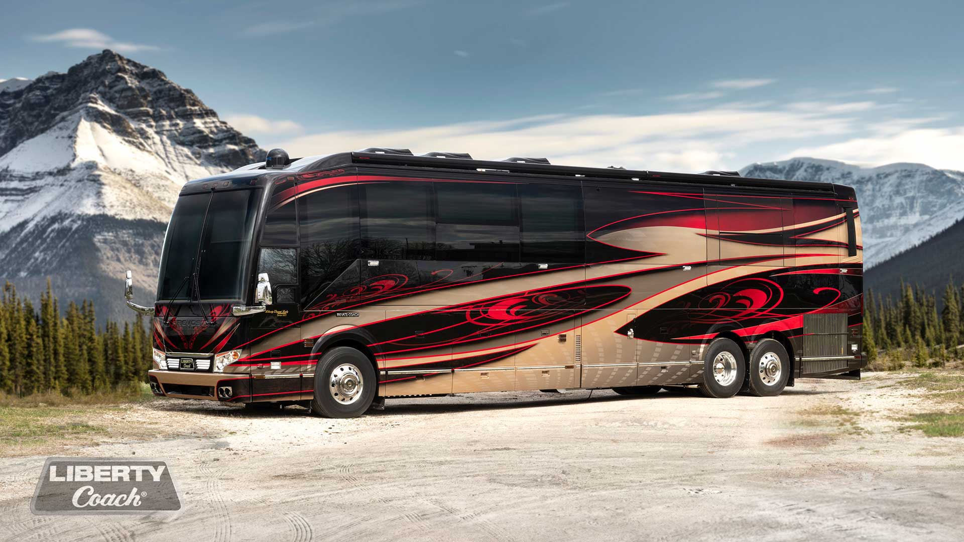 Liberty-Coach-890-Exterior-Gallery - Custom Luxury Motorcoach