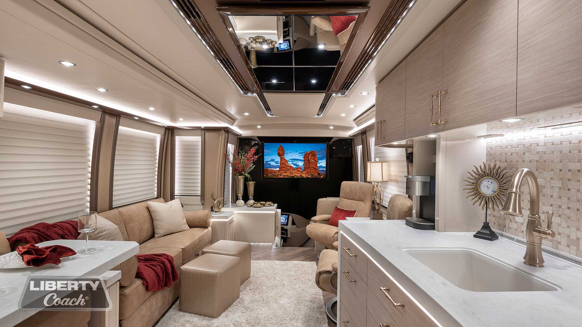 Liberty-Coach-890-Lookfront-Gallery - Custom Luxury Motorcoach