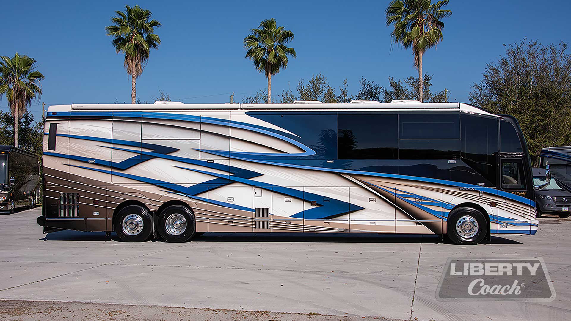 Liberty-Coach-898-Exterior-4-Gallery - Custom Luxury Motorcoach