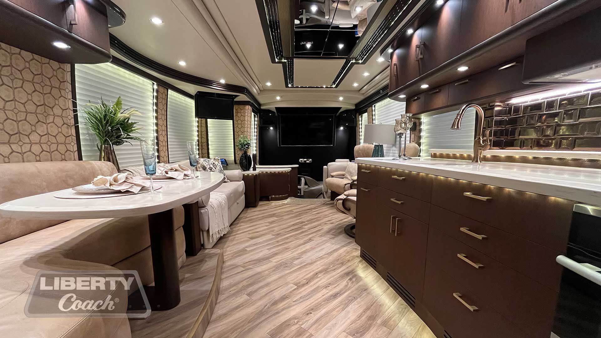 Liberty-Coach-5417-Lookfront-Gallery - Custom Luxury Motorcoach