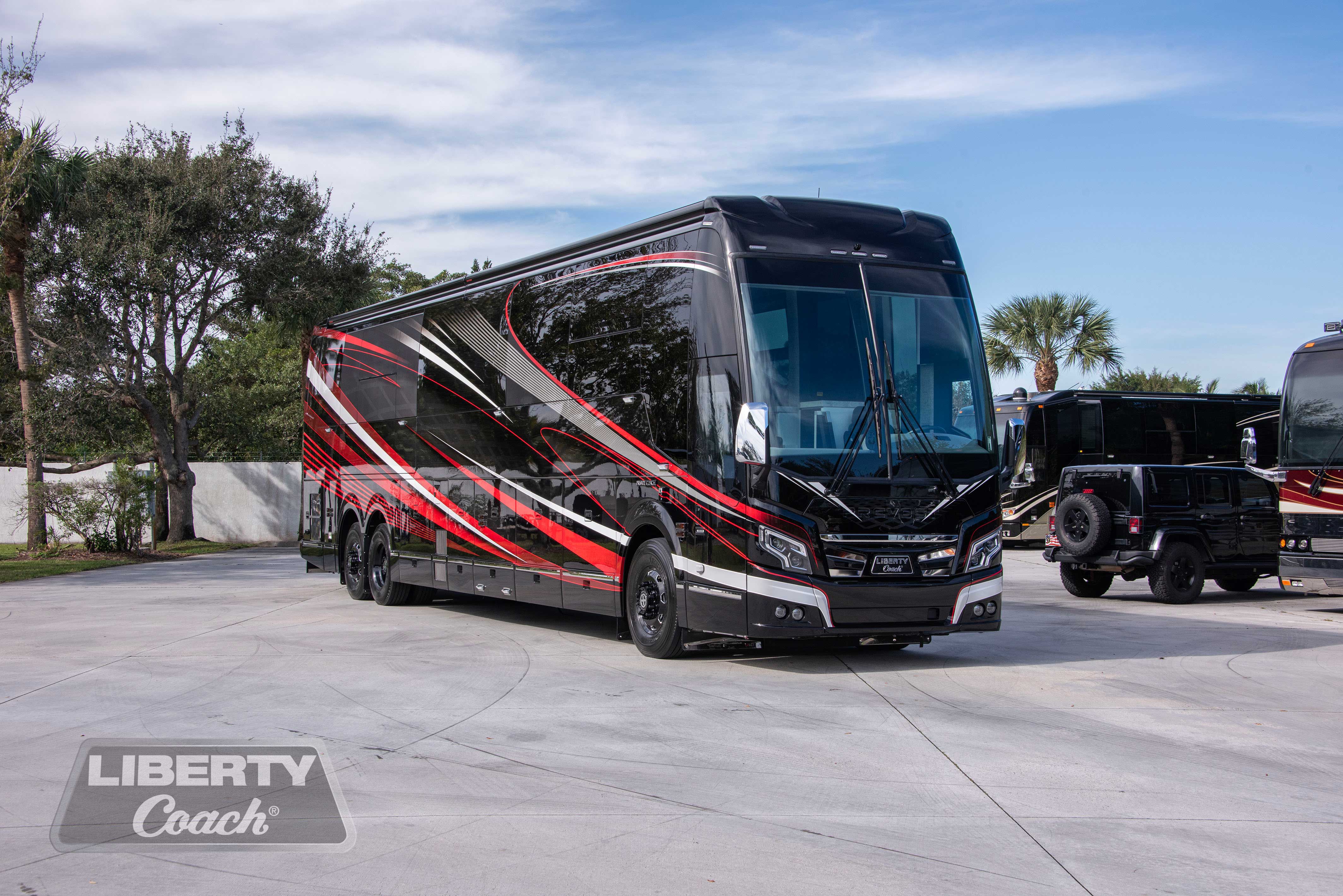 Liberty-Coach-903-Exterior-Overview - Custom Luxury Motorcoach