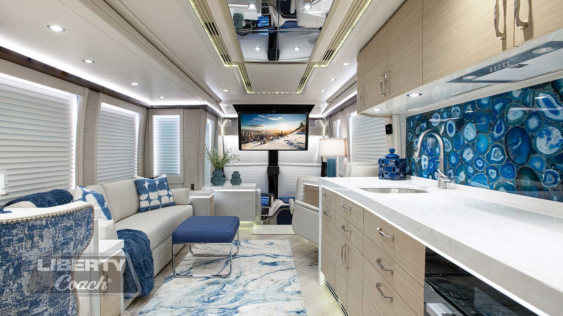 Liberty-Coach-916-Lookfront-Gallery - Custom Luxury Motorcoach