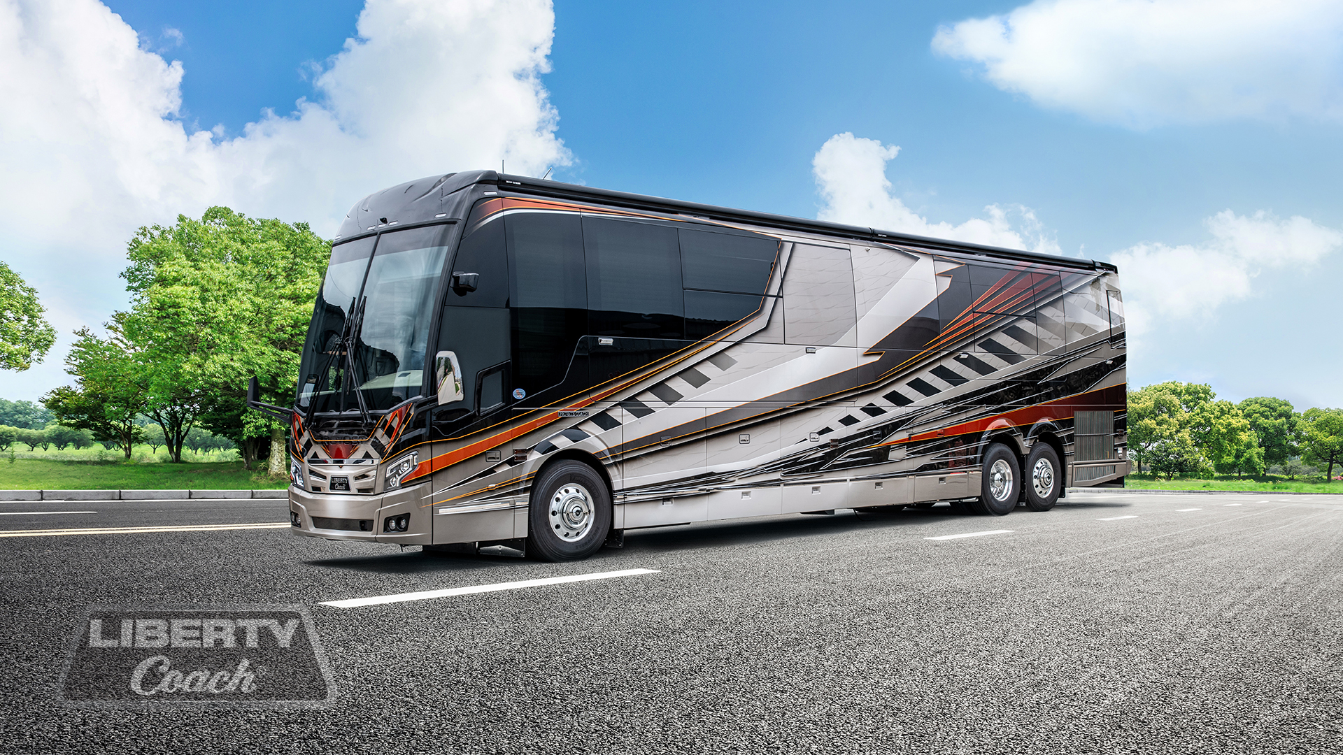 Liberty-Coach-923-Exterior-2-Gallery - Custom Luxury Motorcoach